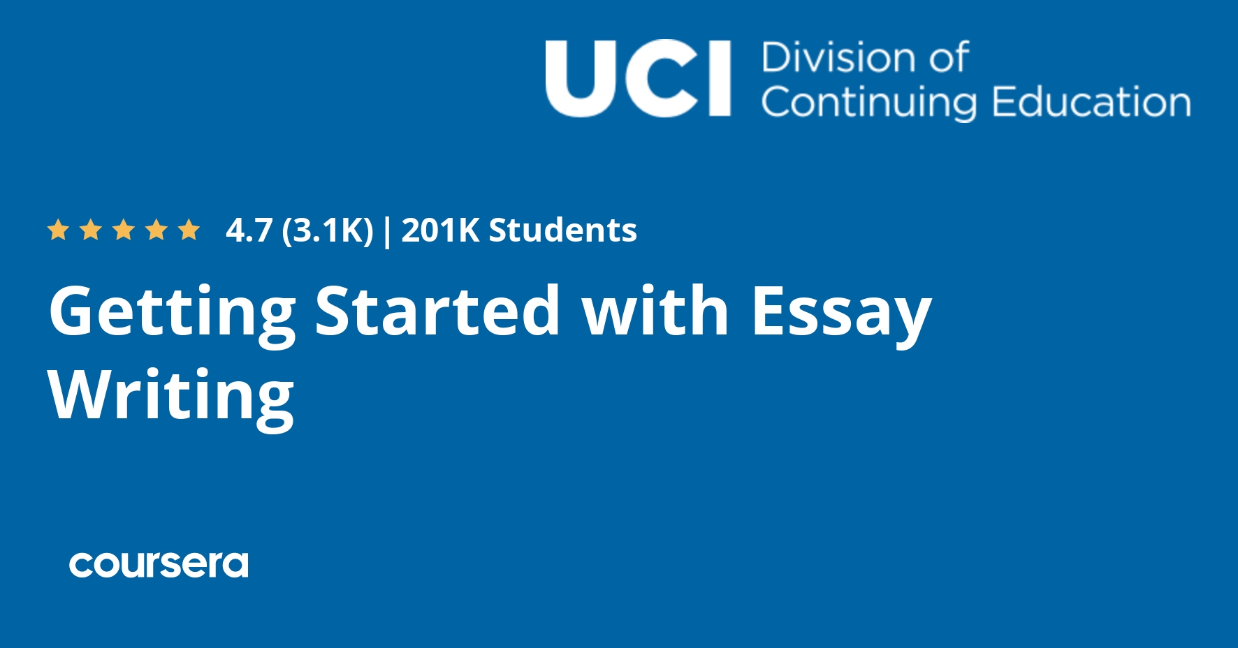 Getting Started with Essay Writing - Coursya