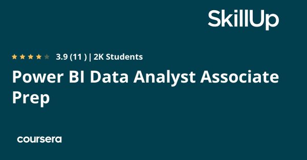 Power BI Data Analyst Associate Prep - Coursya